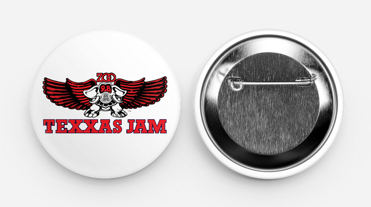 98 KZEW The ZOO Texxas Jam Button | Vintage Rock Memorabilia – RECORDS ...