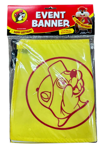 Buc-ee's Party Time Event Banners – RECORDS GEEK LLC